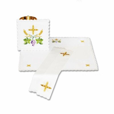 Altar linen Pall Corporal Purificator Lavabo towel Chasuble Vestment ...