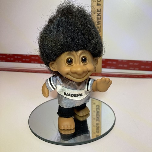 VINTAGE RUSS 5-INCH NFL Raiders TROLL DOLL FIGURE, USED - VG | eBay