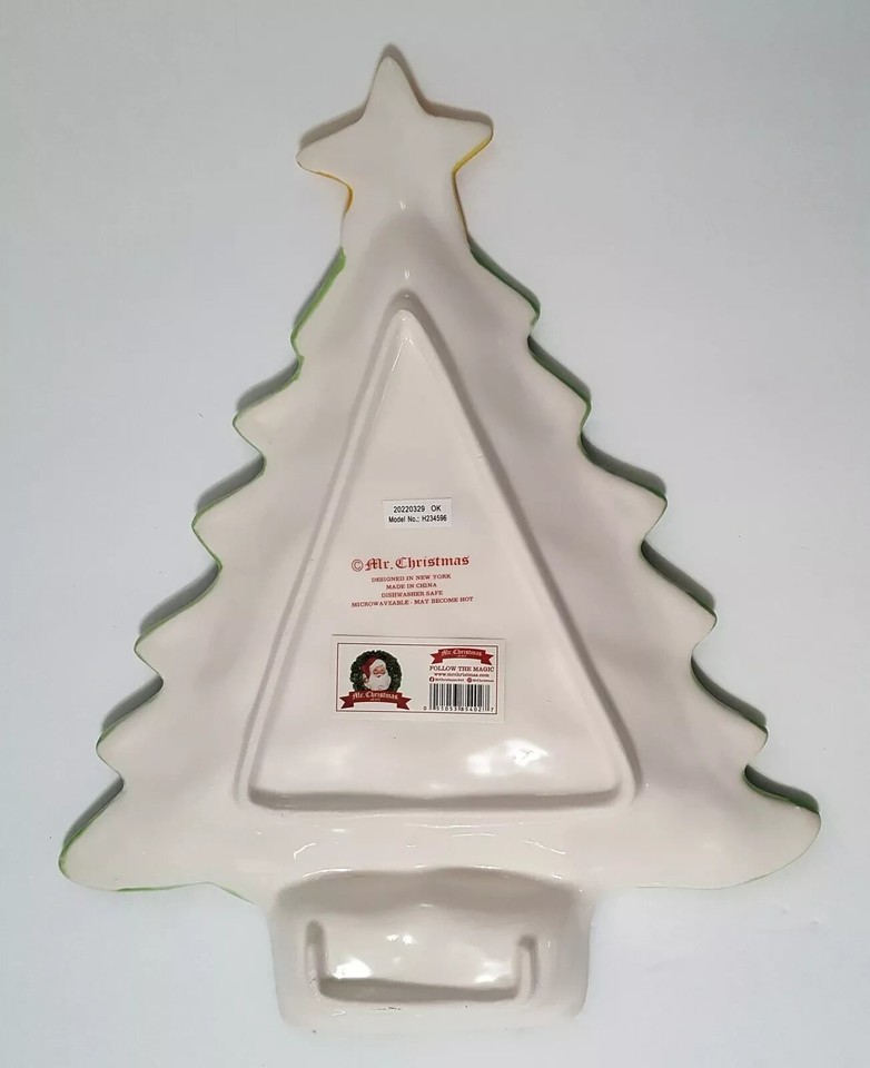 NEW Mr. Christmas 5-Piece Ceramic Nostalgic Christmas Tree Set NIB | eBay