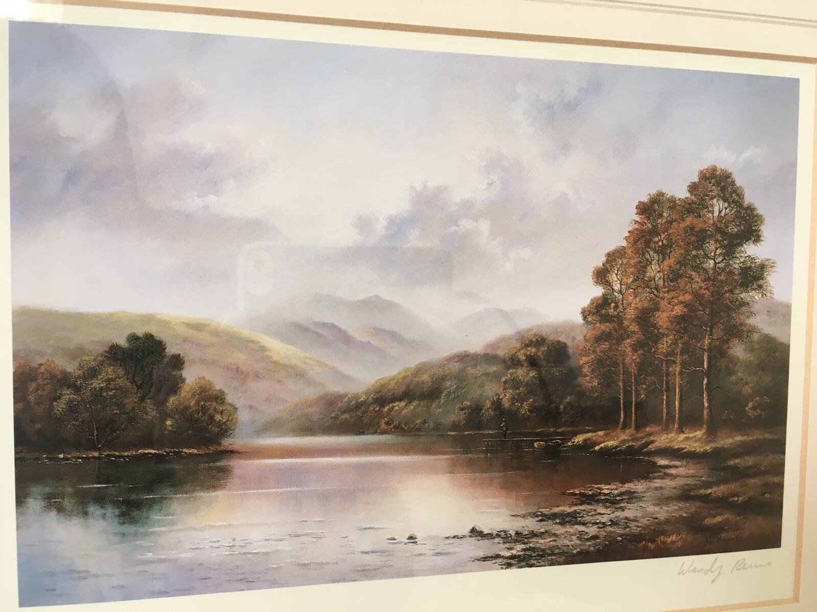 Limited Edition Print by Wendy Reeves Hand Signed & Numbered Mounted ...