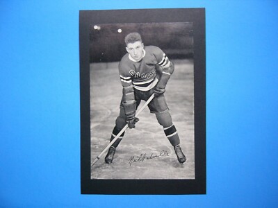 1934/43 BEEHIVE CORN SYRUP GROUP 1 HOCKEY PHOTO NEIL COLVILLE BEE HIVE ...