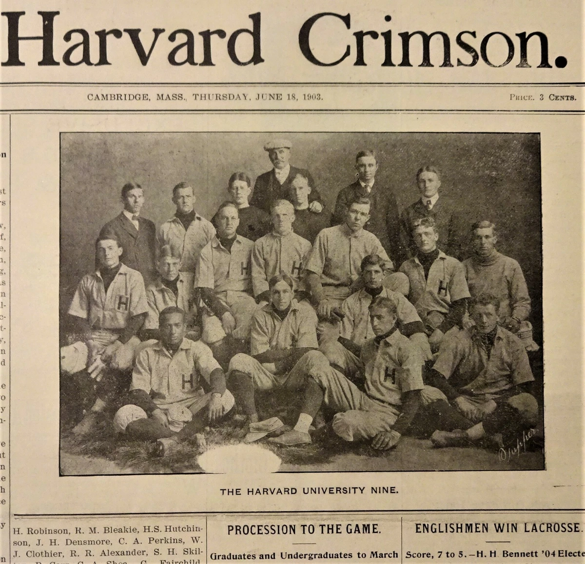 Harvard Crimson Newspaper