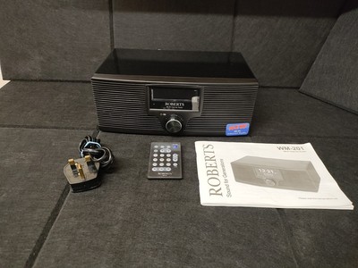 Roberts WM-201 Wi-Fi Internet Radio with Remote Control & Manual TESTED ...