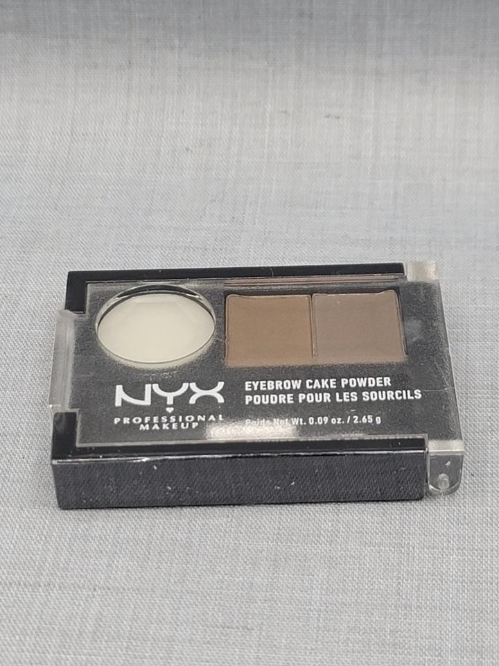 NYX Cosmetics Eyebrow Cake Powder ECP03 Taupe / Ash - Sealed | eBay