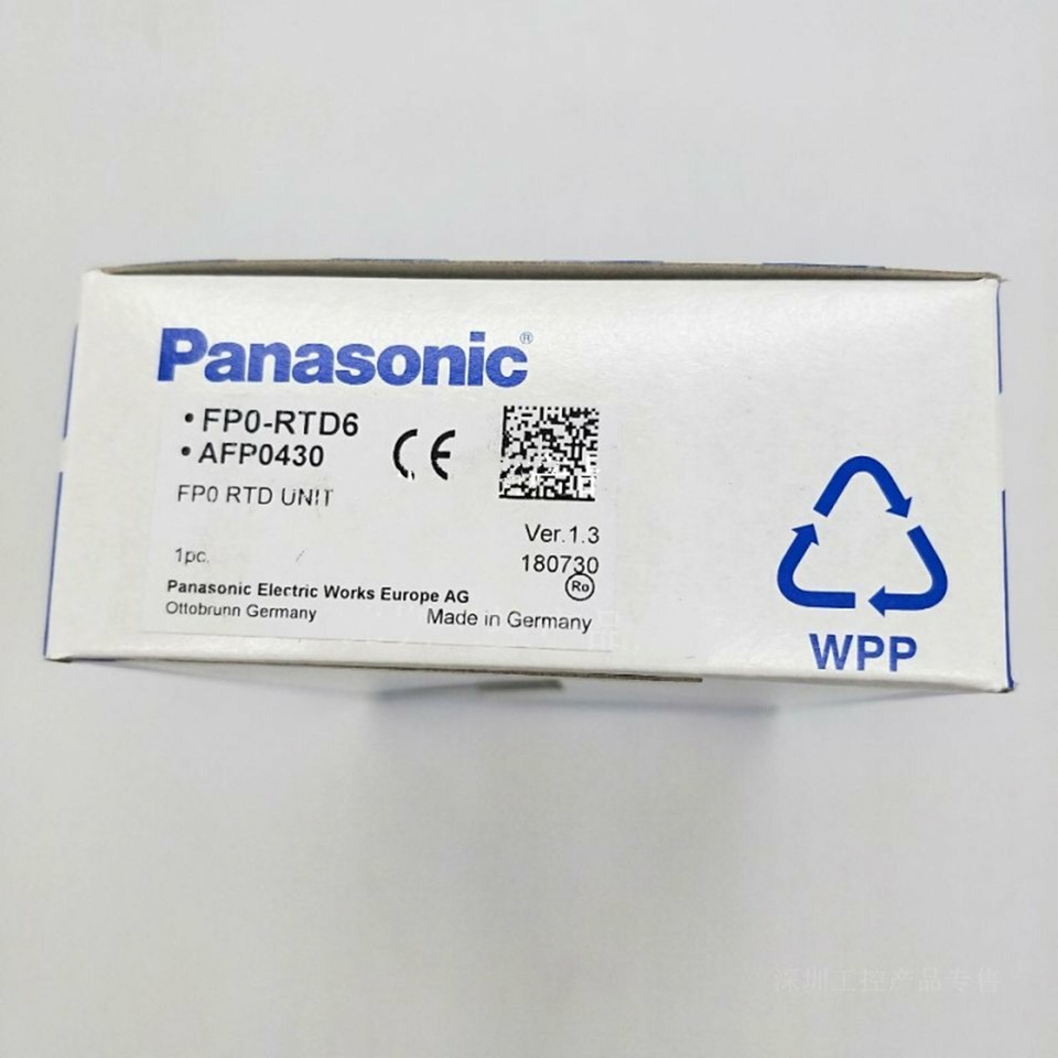 US Free TAX 1PC New Panasonic FP0-RTD6 AFP0430 FP0 RTD Unit Expedited ...