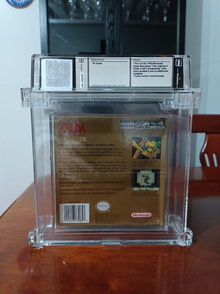 Legend of Zelda: Link's Awakening DX (Game Boy Color, 1998) SEALED WATA ...