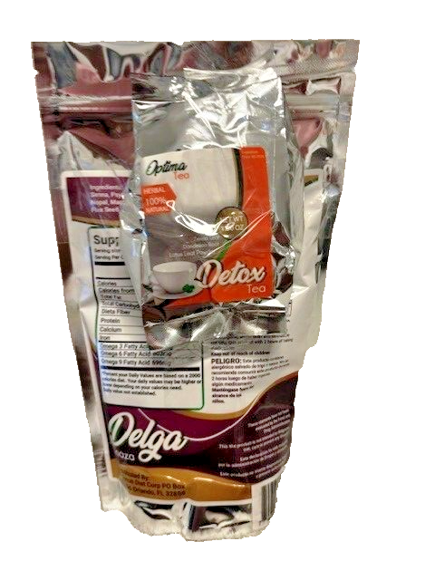 OPTIMA LINAZA ADELGAZANTE 16 OZ WWITH FREE 30 BAGS DETOX TEA | eBay