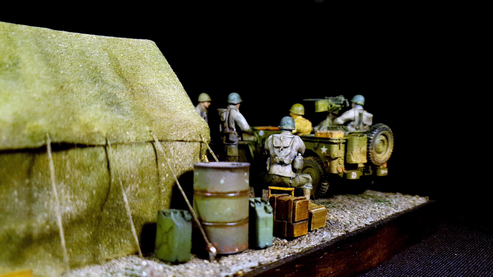 1/35 Scale WWII Command Post by Holomaxstudio - Handcrafted Detailed ...