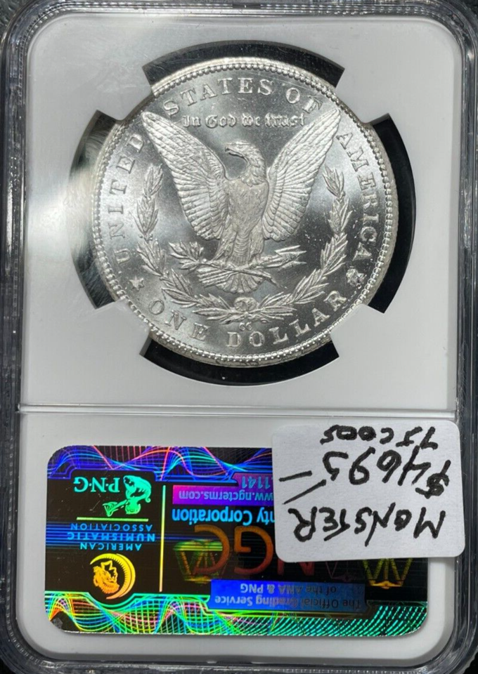 1885-CC MORGAN SILVER DOLLAR~NGC MS 66* ~WOW BEAUTIFUL MONSTER COIN~ | eBay