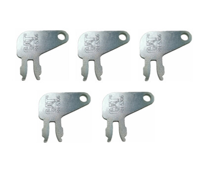 5 For Caterpillar Master Disconnect Keys Heavy Equipment Replace 8H ...