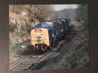 LOCOMOTIVE SERIE DELTIC GRANDE BRETAGNE carte photo collection lobby ...