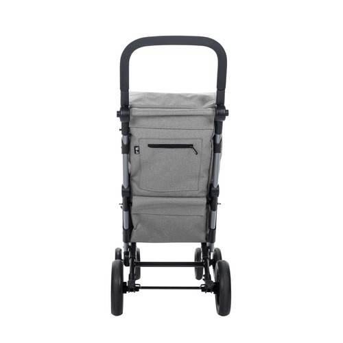 Carlett Classic Duo Shopping Trolley High Quality Foldable Adjustable ...