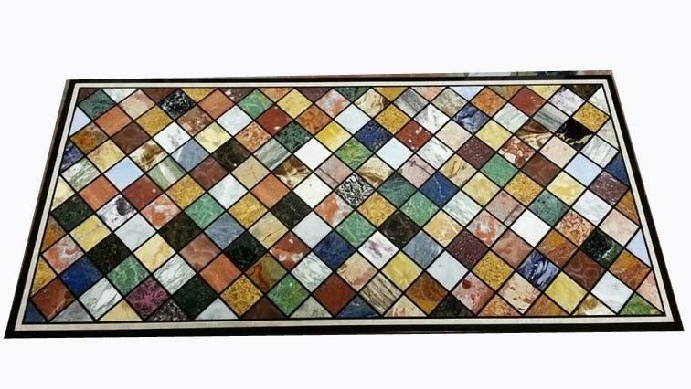 Square Mosaic Table Top Designs