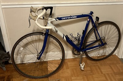 Cannondale Criterium 54cm 3.0 Aluminum Racing Bike Blue/White No Seat ...