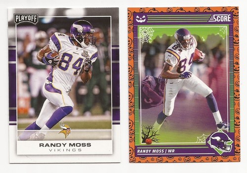Lot of 2 Different Minnesota Vikings Randy Moss Cards | eBay