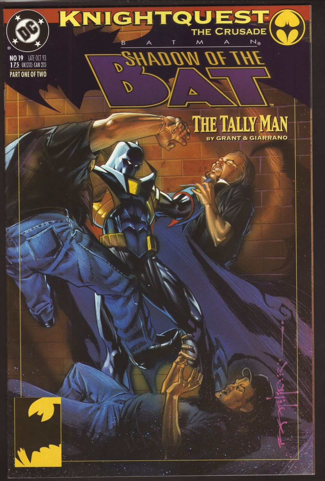 Batman: Shadow of the Bat #19--The Tally Man--1993 DC Comic Book | eBay