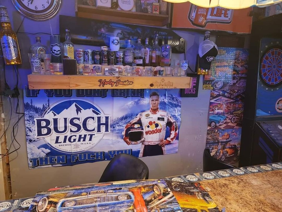 Ricky Bobby Busch Light Beer Banner (2.5ft x 5ft) | eBay