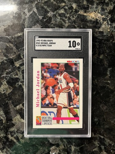 1992 Hoops US Olympic Team Michael Jordan #341 SGC 10 | eBay