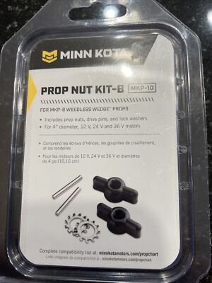 minn kota prop nut kit B 4" diameter OEM many volt motors mkp-10 weedless wedge | eBay