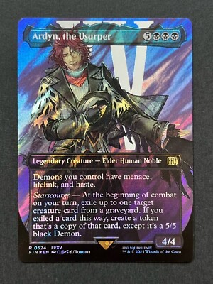 MTG Final Fantasy - Ardyn, the Usurper - Surge Foil - Rare 0524 | eBay