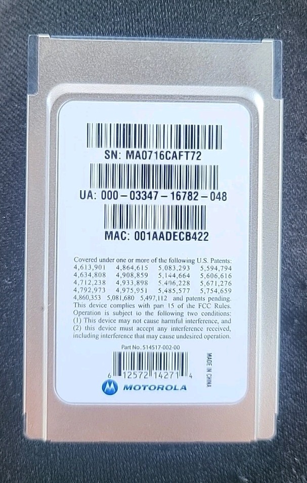 MOTOROLA MEDIACIPHER M-CARD MULTI STREAM CABLECARD & TIVO CABLE CARD | eBay