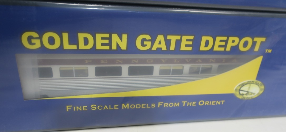 GOLDEN GATE DEPOT O SCALE 2-RAIL PRR CONGRESSIONAL LIMITED 4-PACK SET 3 ...