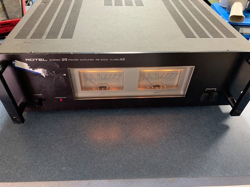 ROTEL RB-2000 Stereo Power Amplifier (TESTED) | eBay