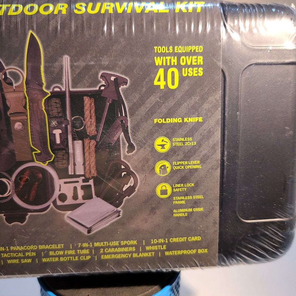 Guidesman Outdoor Survival Kit. Tools Equipped with Over 40 Features ...