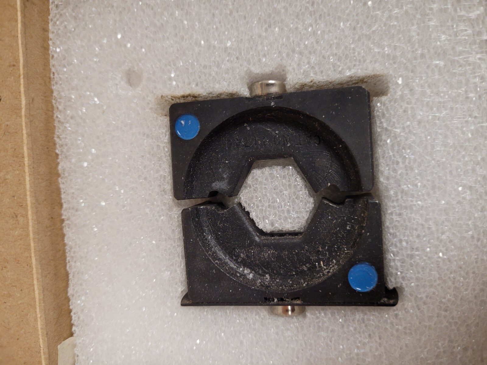 Thomas & Betts T&b 11744 76h Blue 12 Ton Press Die for 13642m 13400 for ...