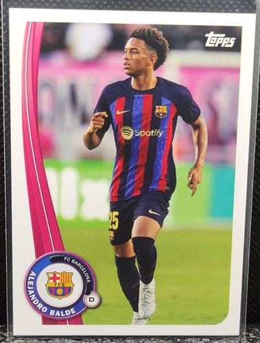 2022-23 Topps Team Set FC Barcelona Card Base Alejandro Balde #2 | eBay