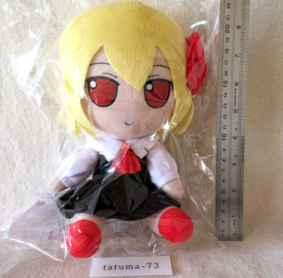 TOUHOU PROJECT Fumo Fumo Series 50 Rumia Plush Doll Gift Badge Set NEW ...