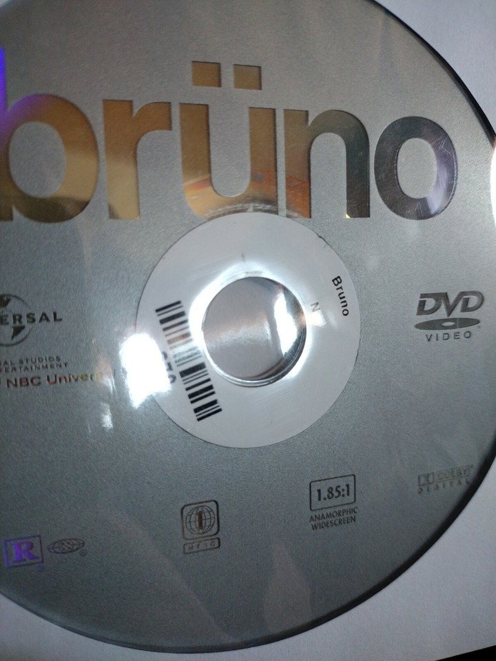 Bruno (DVD disc only, 2009) widescreen 25195017107| eBay