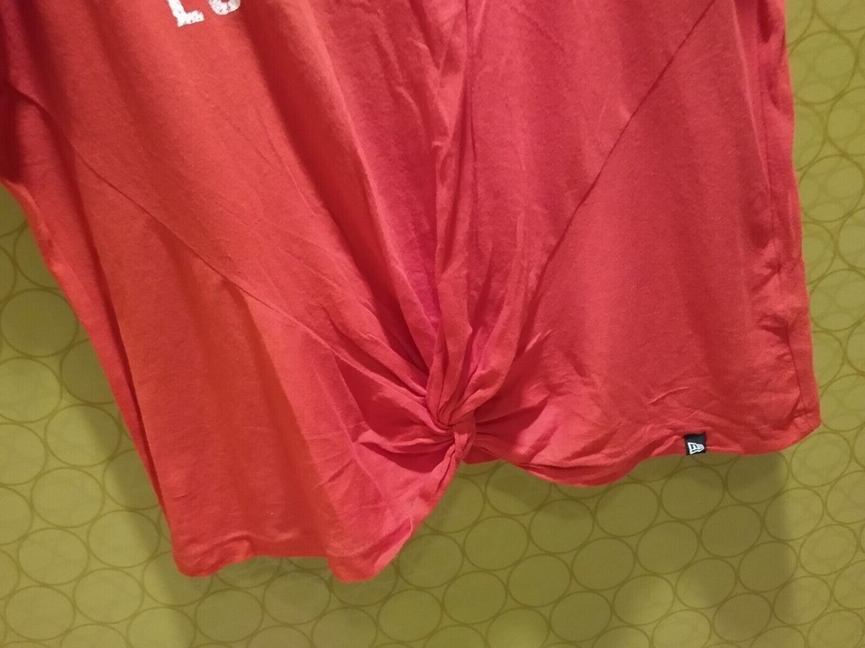 Nebraska Huskers Large 5th & Ocean Ladies' Tee Shirt Gathered Front | eBay