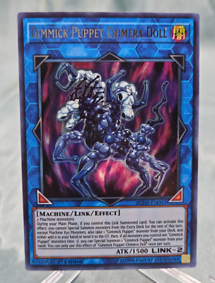 Yugioh Gimmick Puppet Chimera Doll BLHR-EN053 Ultra Rare Hero's Revenge ...