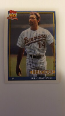 1991 TOPPS JULIO MACHADO #434 NM | eBay