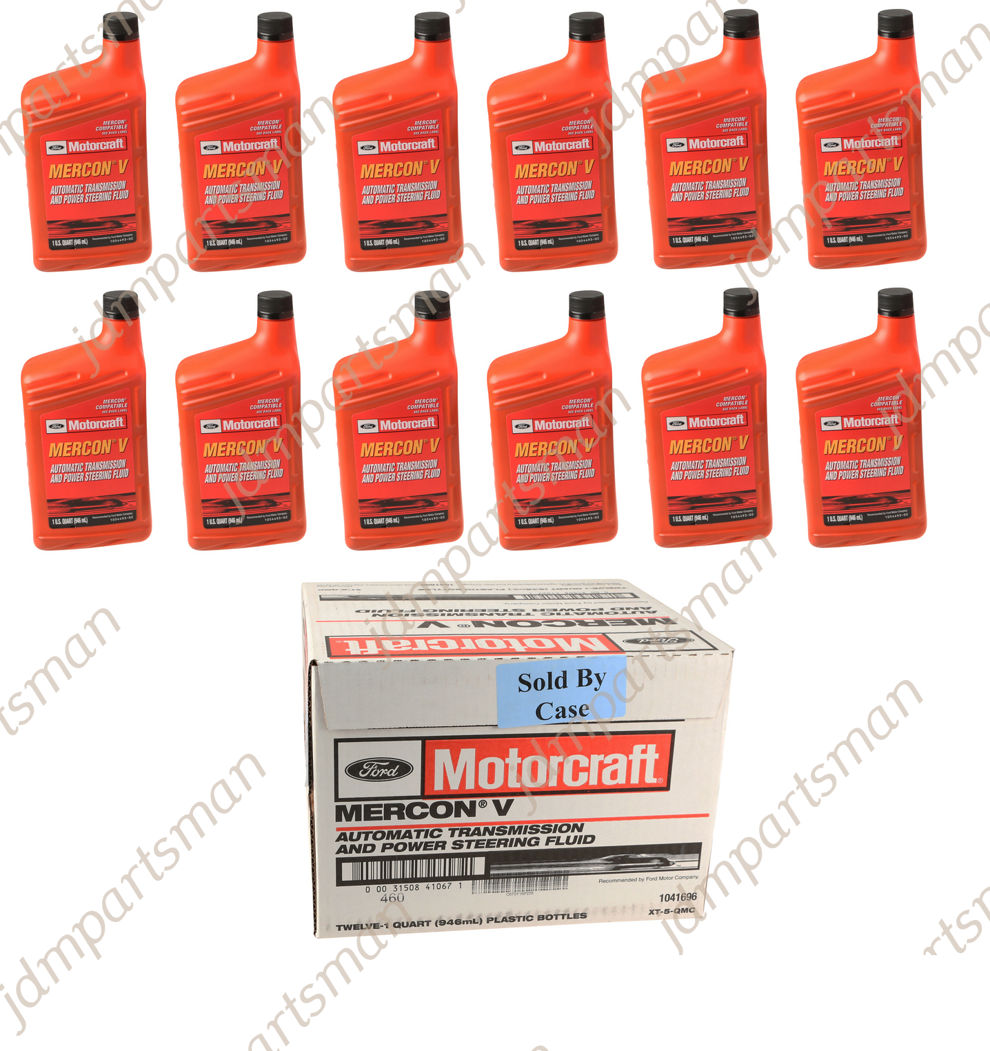 Motorcraft Mercon V ATF Transmission Fluid XT5QMC Case 12 Quarts FOR ...