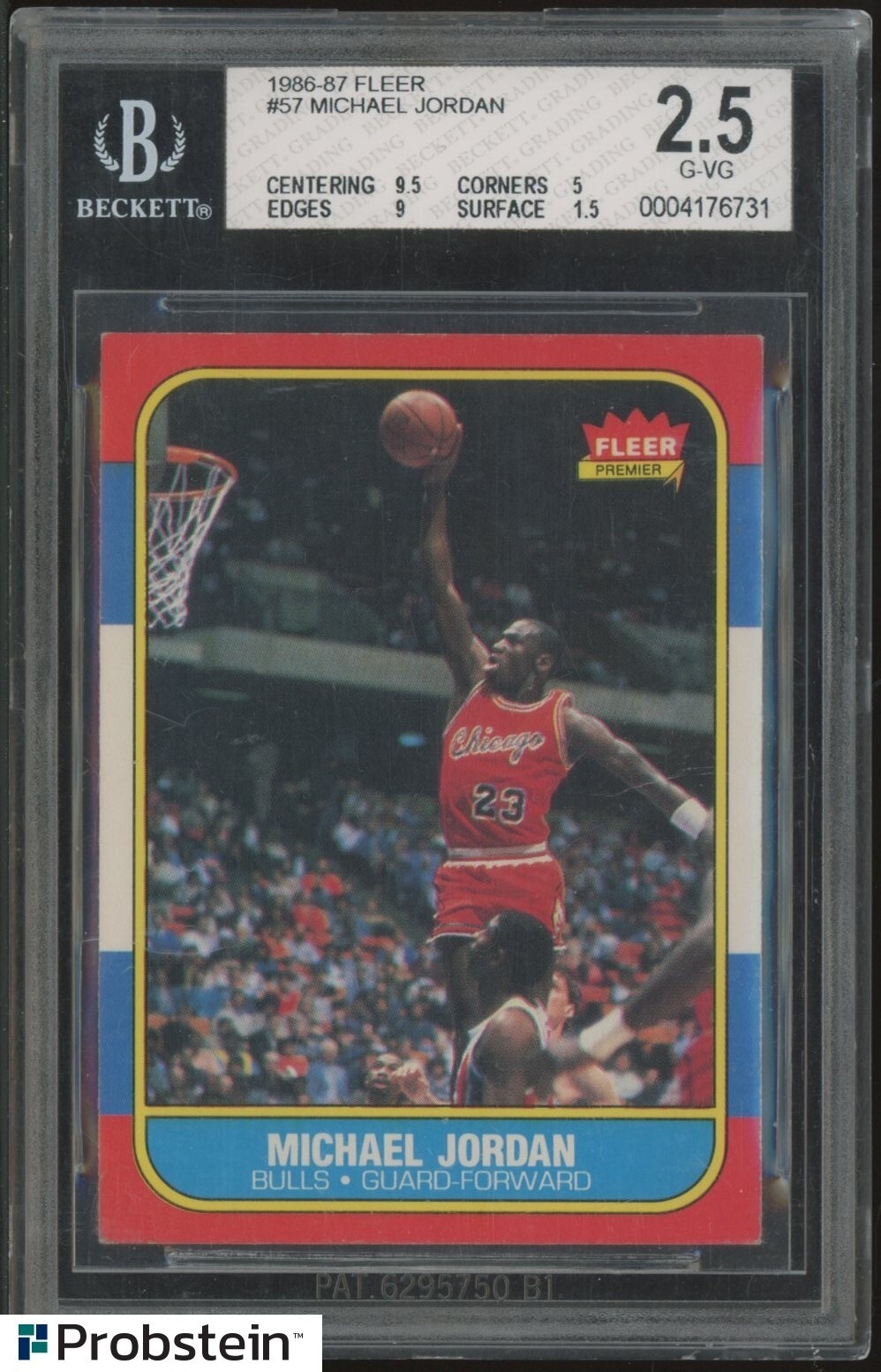 Michael Jordan Rookie Card Value Soaring - 1986-87 Fleer