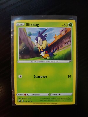 Pokemon - Blipbug - 017/163 - Non Holo - Common - Near Mint | eBay