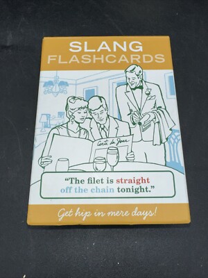 Slang Flash cards Mastering Vocabulary Card Game Knock Knock Funny | eBay