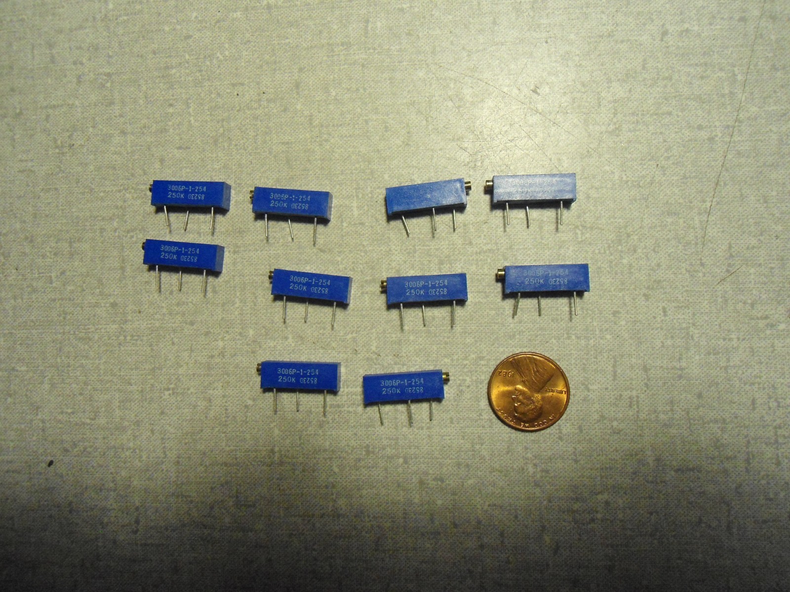 TRIMPOT 3006P-1-254 250K Potentiometer Lot of 10 | eBay