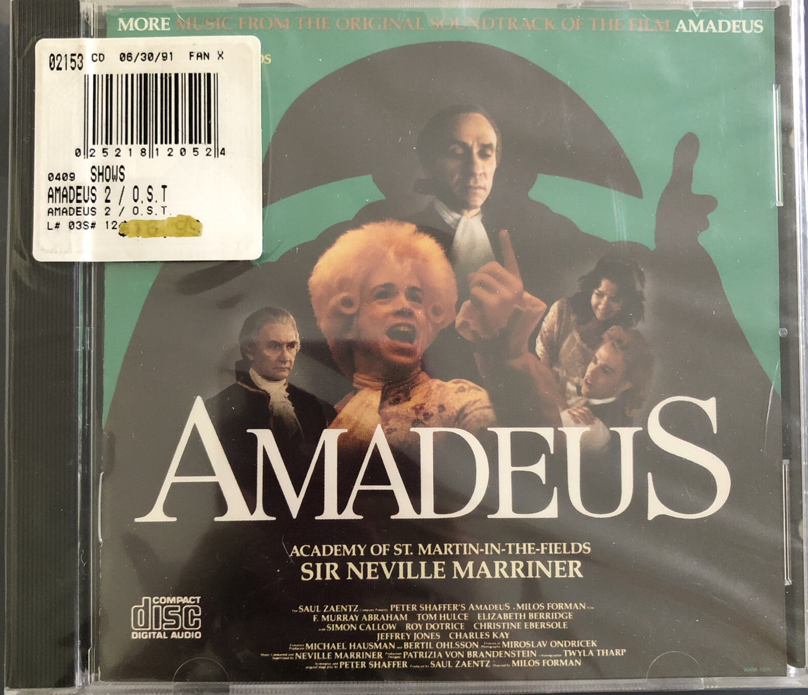 Amadeus: Music from the Original Soundtrack of the Film, Vol. 2 by ...