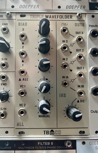 Toppobrillo Triple Wavefolder Eurorack Synthesizer Module (factory built) | eBay UK