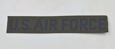 USAF U.S. AIR FORCE OD Green BDU Uniform Olive Drab Nylon Name Tape ...
