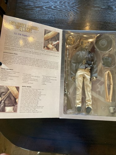 Brotherhood of Arms C.S. 57th Virginia Infantry 12" Figure Sideshow Toy ...
