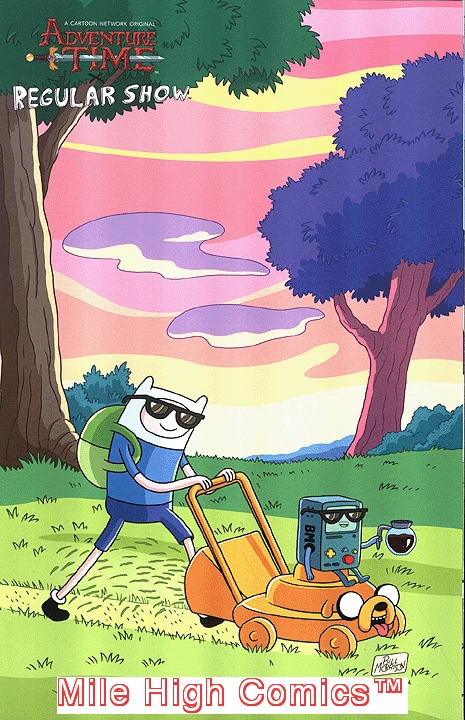 Adventure Time And Regular Show