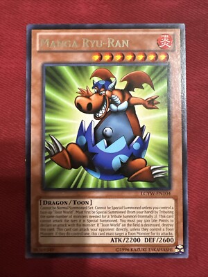 Manga Ryu-Ran - LP - LCYW-EN104 - Unlimited - Rare - Yu-Gi-Oh! TCG | eBay