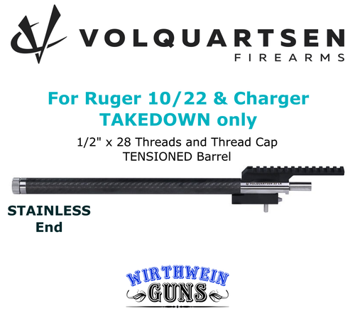 Volquartsen VCTDLW TAKEDOWN Stainless/Carbon Fiber .920" Barrel Ruger ...