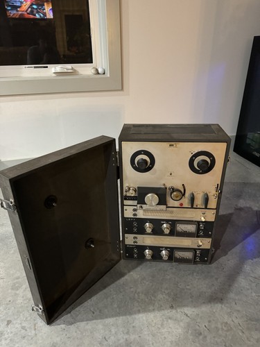 Akai M-8 Cross Field Stereo Tape Recorder Reel Reel (Roberts 770X ...