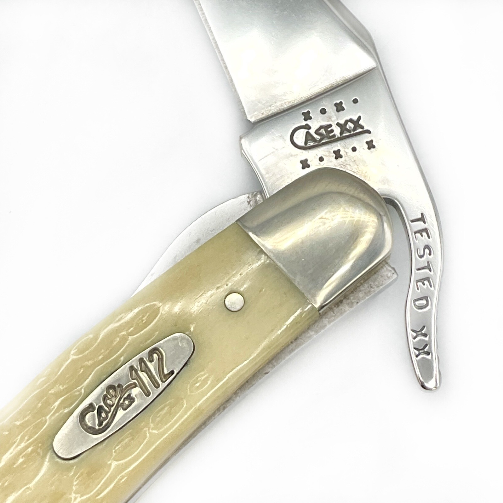 2001 Case XX Natural Bone Russlock Special Shield 112 | eBay