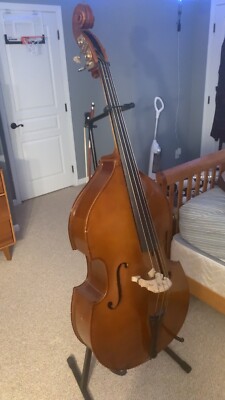 1/4 Standup Double Bass with bow | eBay